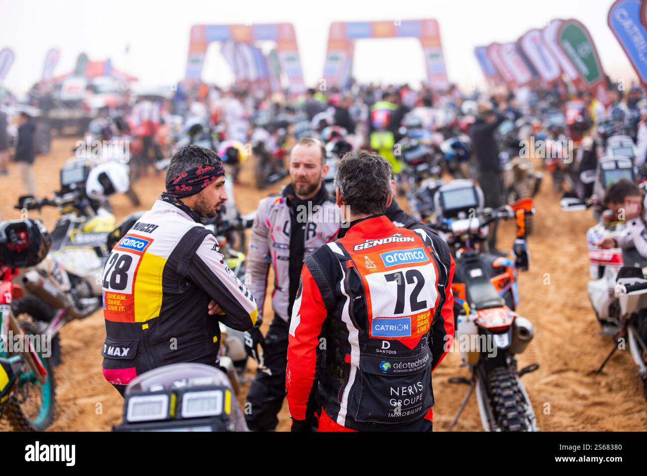 Subaytah, Arabie Saoudite. 16th Jan, 2025. GENDRON Philippe (fra), KTM, Nomade Racing, FIM W2RC ...