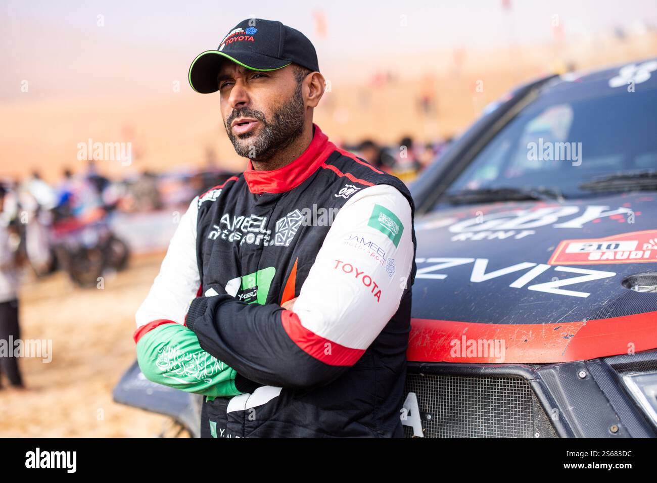 Subaytah, Arabie Saoudite. 16th Jan, 2025. AL RAJHI Yazeed (sau), Toyota, Yazeed Racing ...