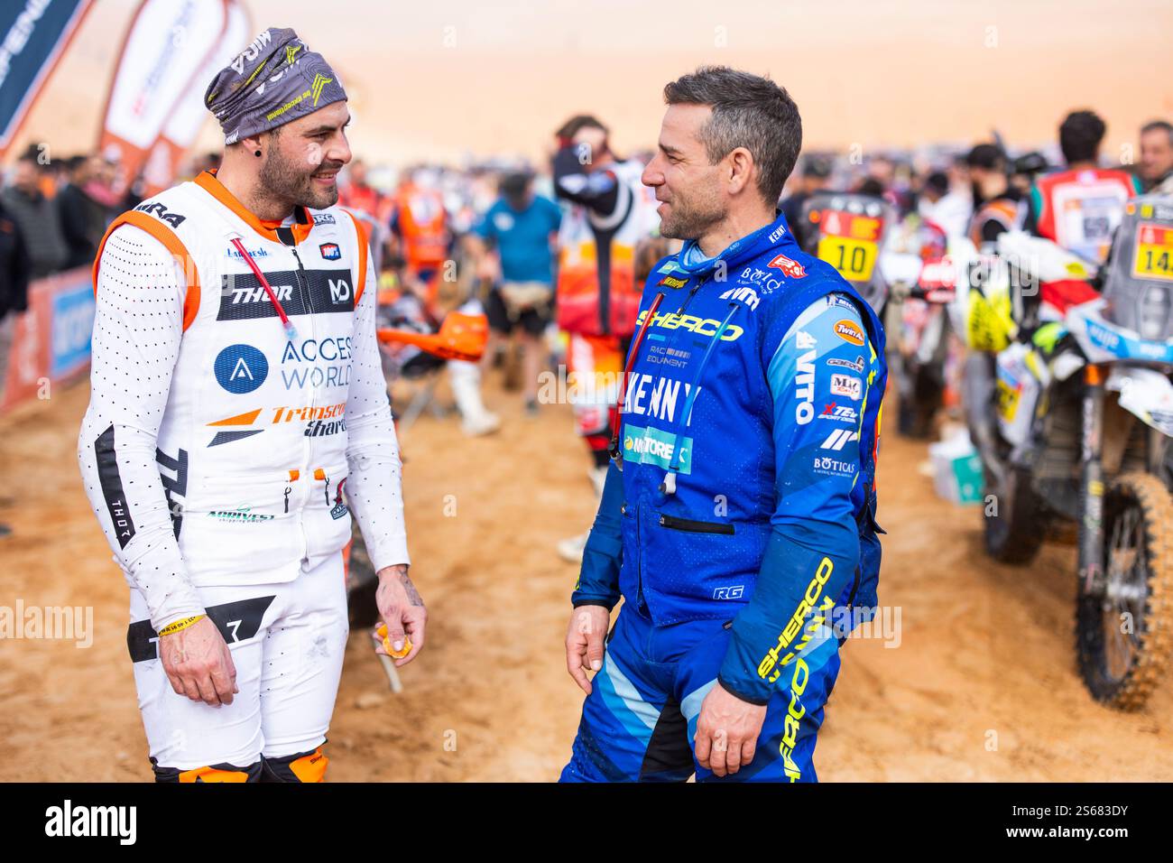 Subaytah, Arabie Saoudite. 16th Jan, 2025. DOCHERTY Michael (zag), KTM, BAS World KTM Racing ...