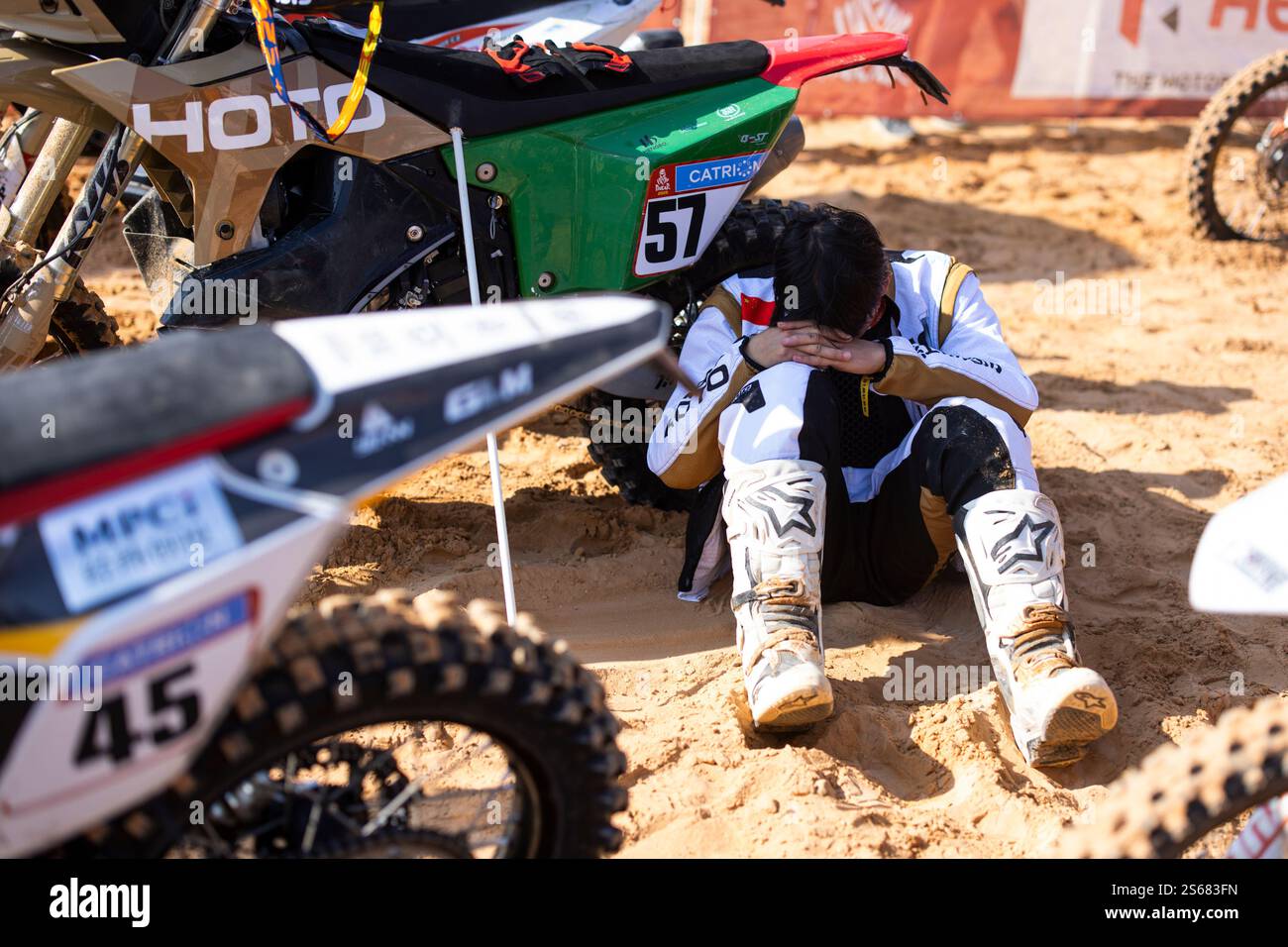 Subaytah, Arabie Saoudite. 16th Jan, 2025. XIANGLIANG Fang (chn), Hoto, Hoto Factory Racing Team ...