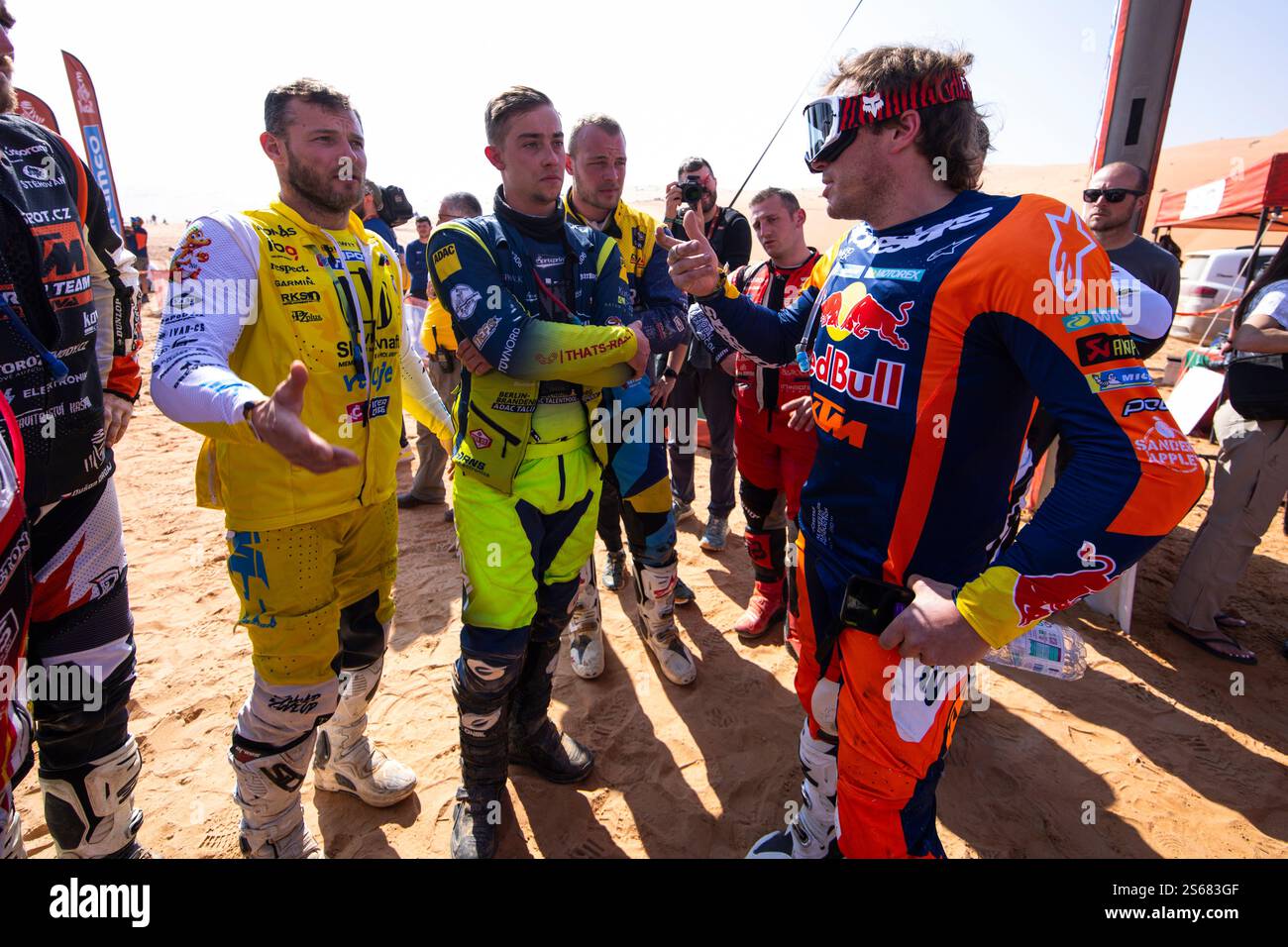 Subaytah, Arabie Saoudite. 16th Jan, 2025. SANDERS Daniel (aus), KTM, Red Bull KTM Factory ...