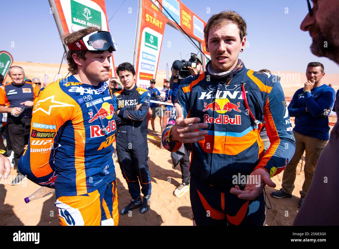 Subaytah, Arabie Saoudite. 16th Jan, 2025. EBSTER Tobias (aut), KTM, Bas World KTM Racing Team ...