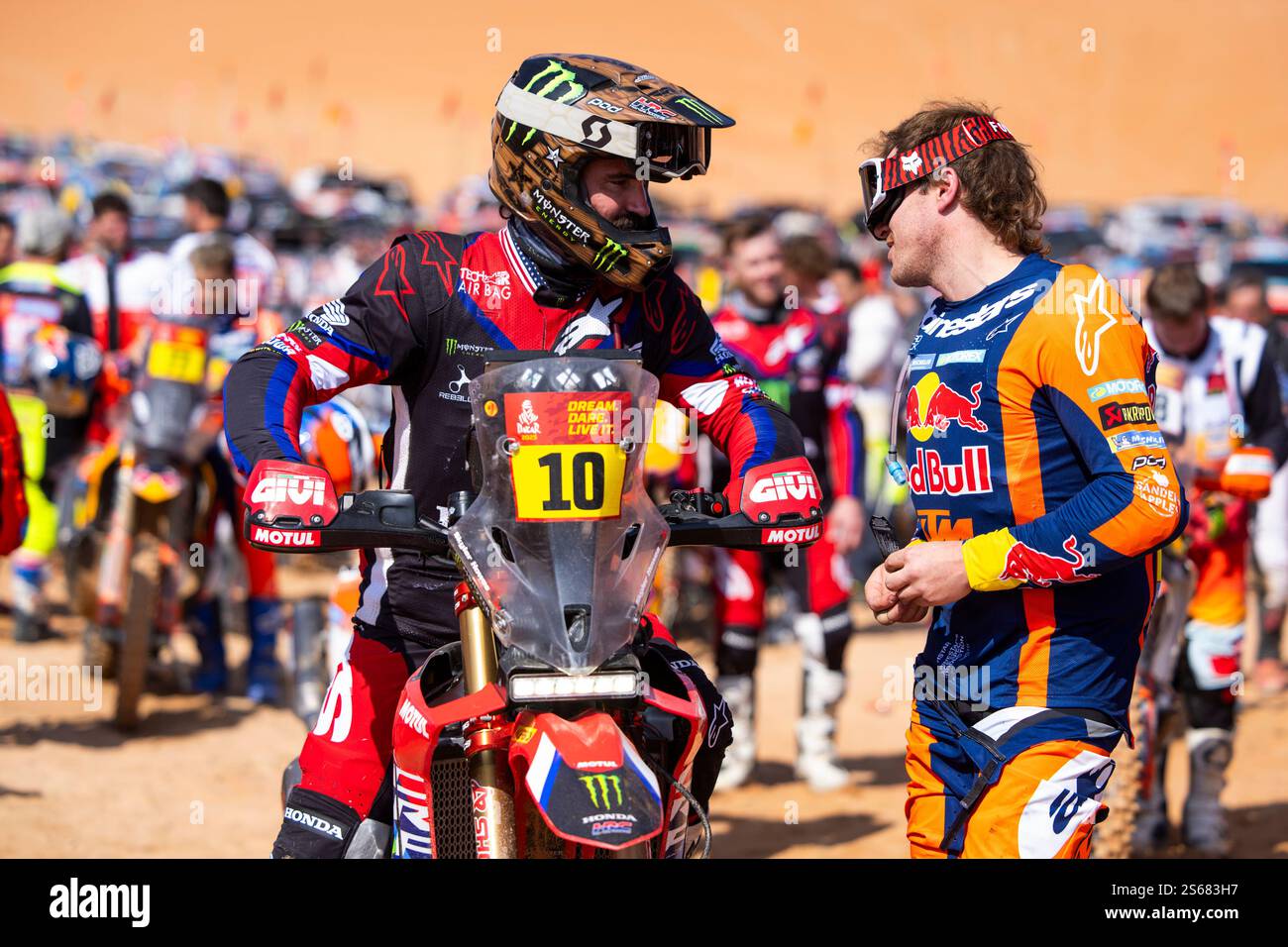 Subaytah, Arabie Saoudite. 16th Jan, 2025. HOWES Skyler (usa), Honda, Monster Energy Honda HRC ...