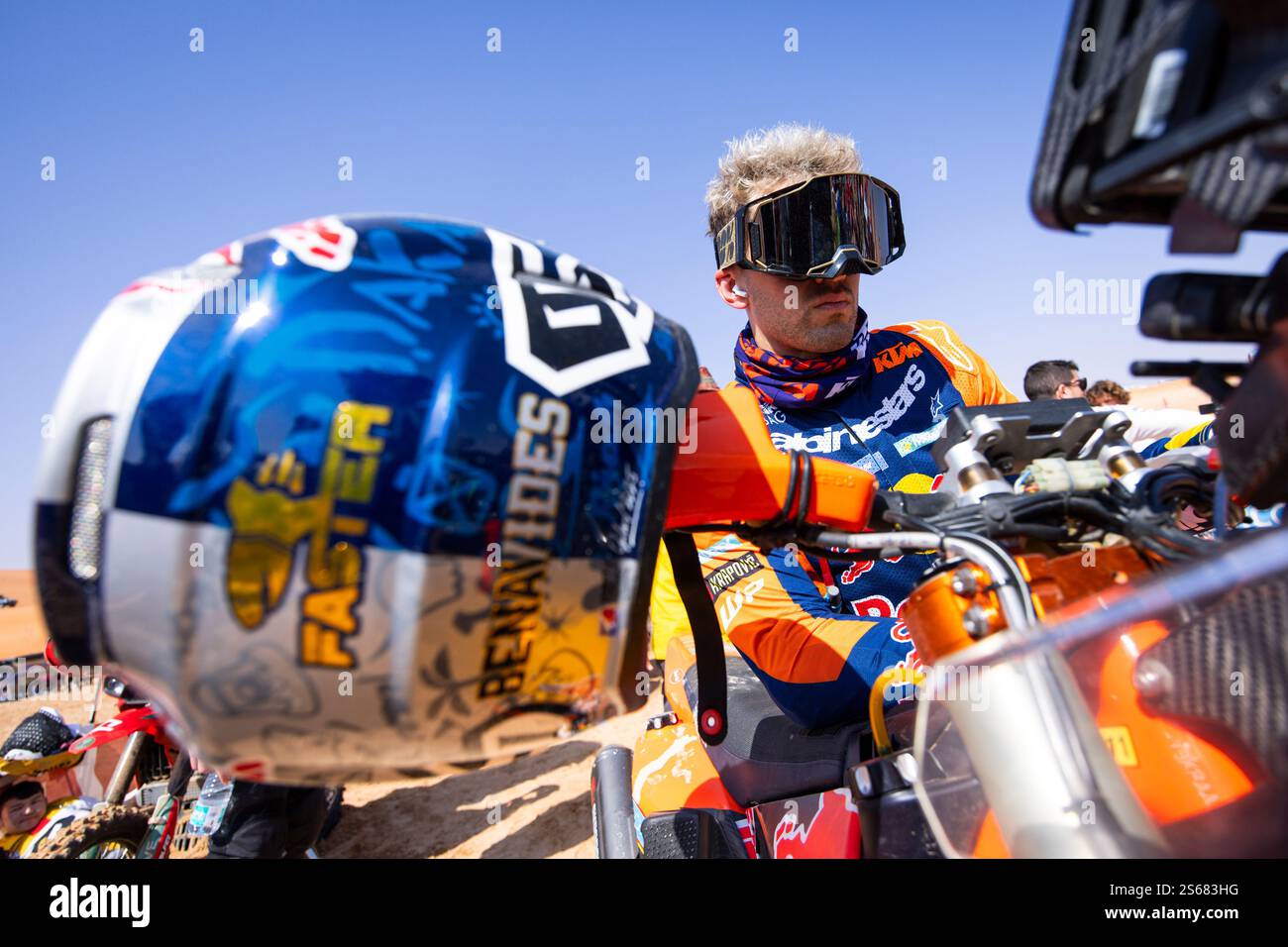 Subaytah, Arabie Saoudite. 16th Jan, 2025. BENAVIDES Luciano (arg), KTM, Red Bull KTM Factory ...
