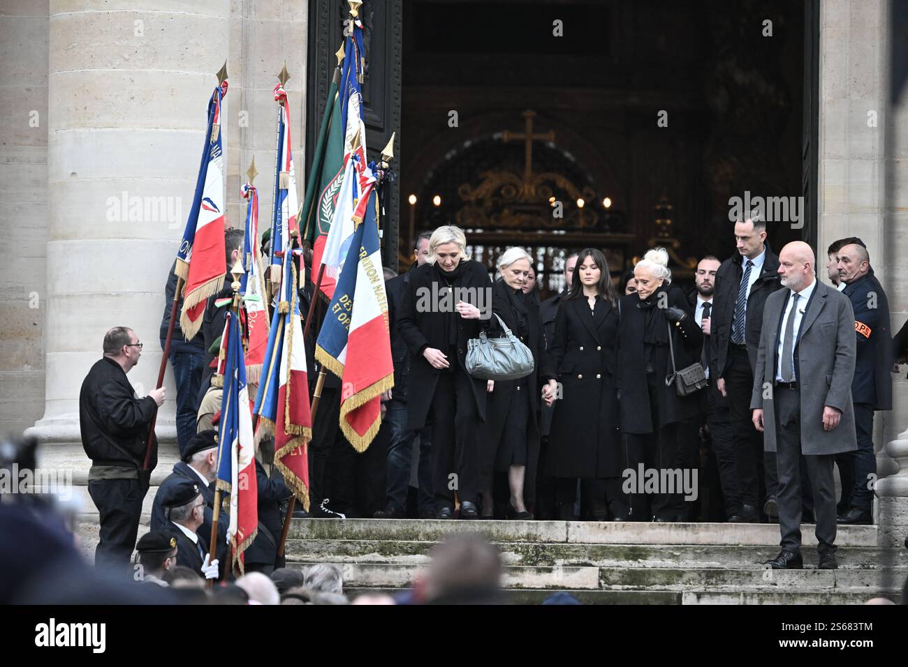 Marine Le Pen, Marie Caroline Le Pen, Nolwenn Olivier, Pierrette Le Pen ...
