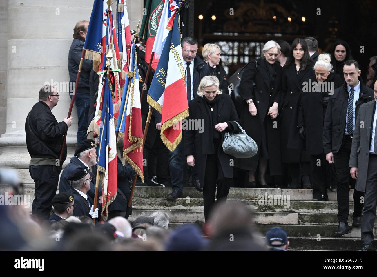 Marine Le Pen, Marie Caroline Le Pen, Nolwenn Olivier, Pierrette Le Pen ...