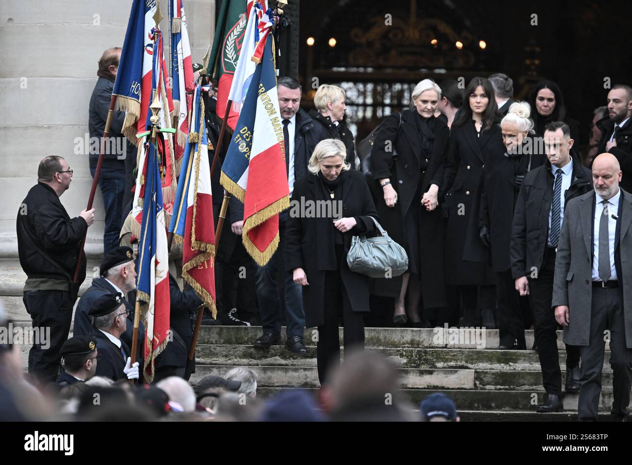 Marine Le Pen, Marie Caroline Le Pen, Nolwenn Olivier, Pierrette Le Pen ...