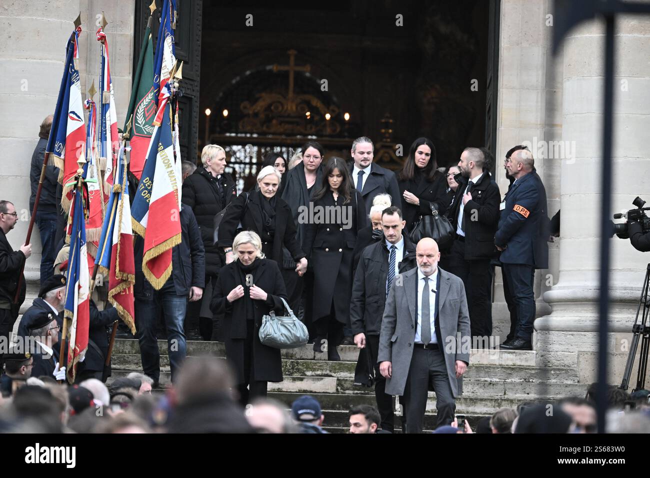 Marine Le Pen, Marie Caroline Le Pen, Nolwenn Olivier, Pierrette Le Pen ...