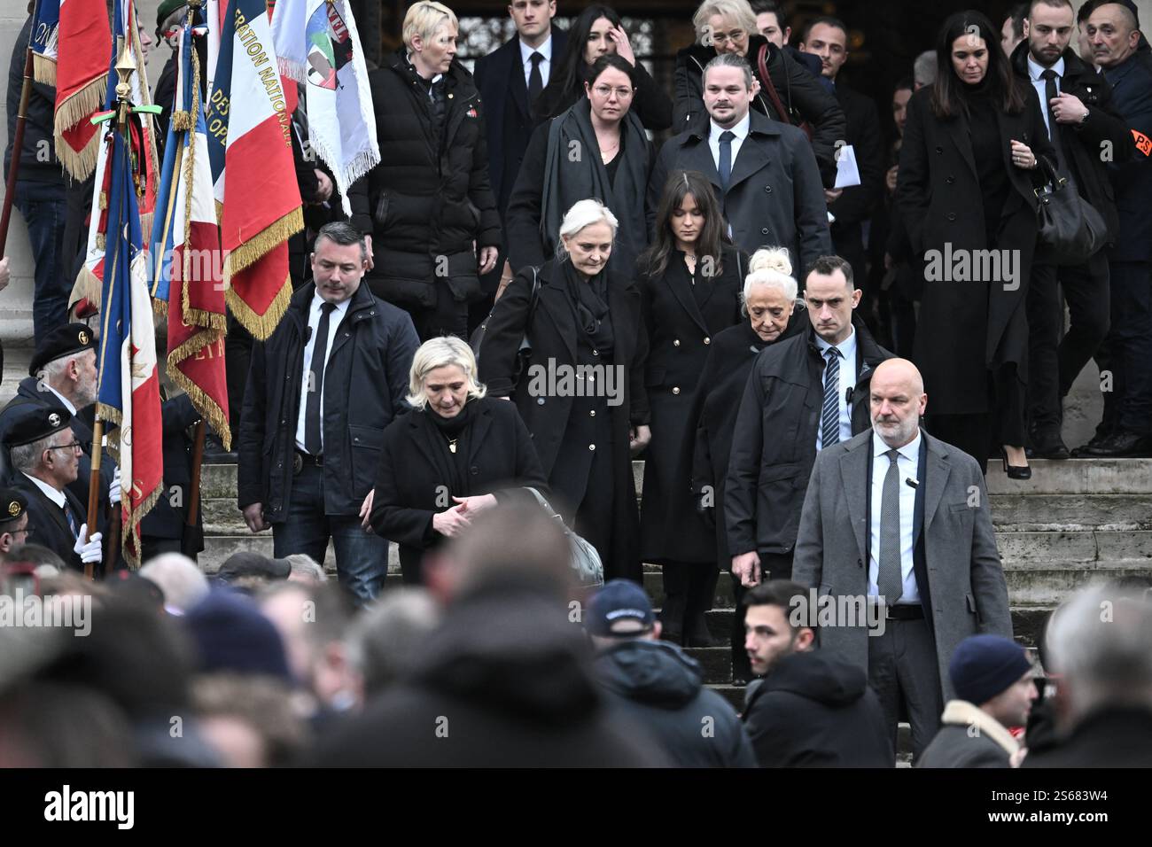 Marine Le Pen, Marie Caroline Le Pen, Nolwenn Olivier, Pierrette Le Pen ...
