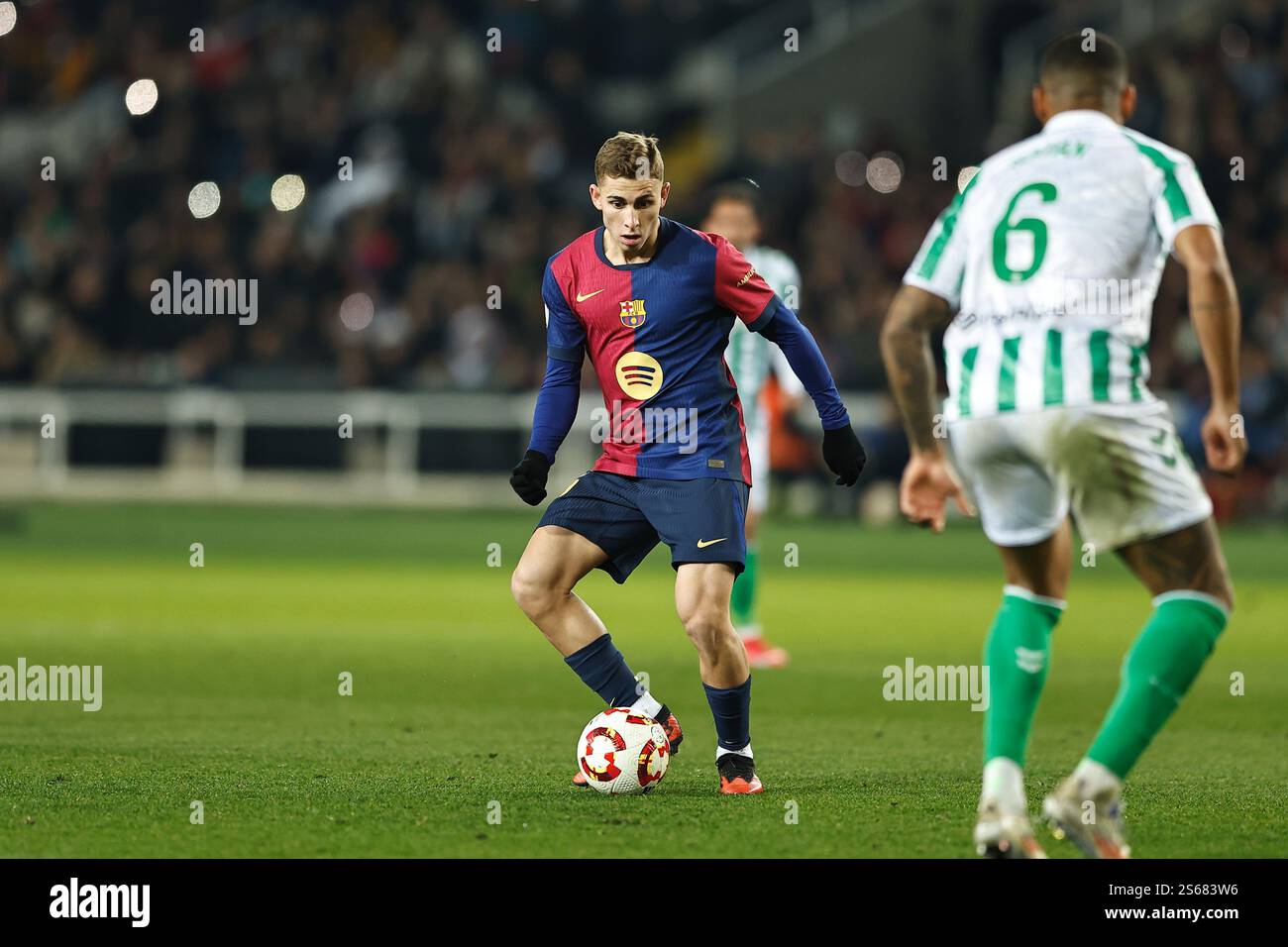 Barcelona, Spain. 15th Jan, 2025. Fermin Lopez (Barcelona) Football ...
