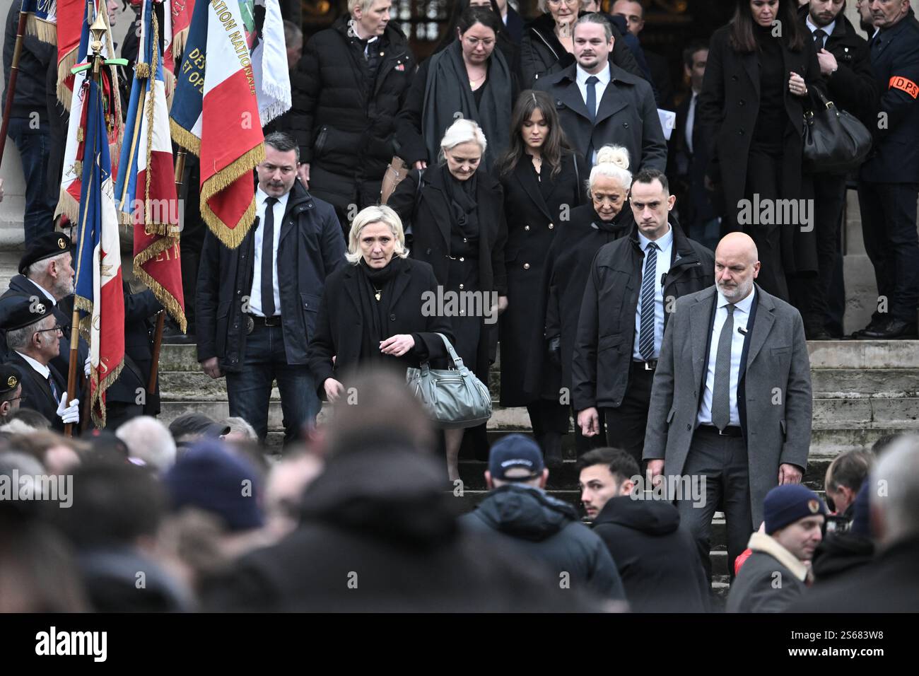 Marine Le Pen, Marie Caroline Le Pen, Nolwenn Olivier, Pierrette Le Pen ...