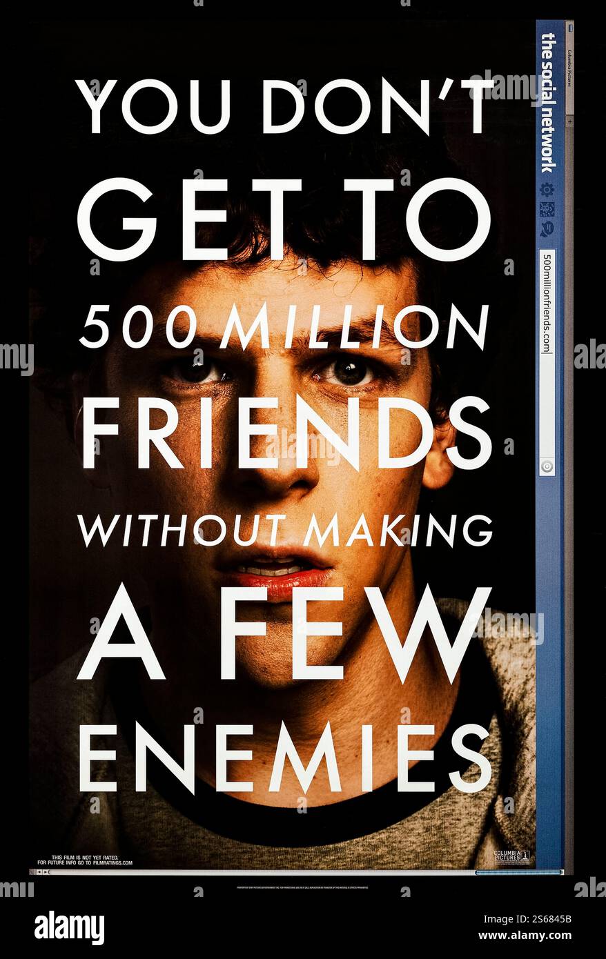 The Social Network (2010) directed by David Fincher and starring Jesse ...