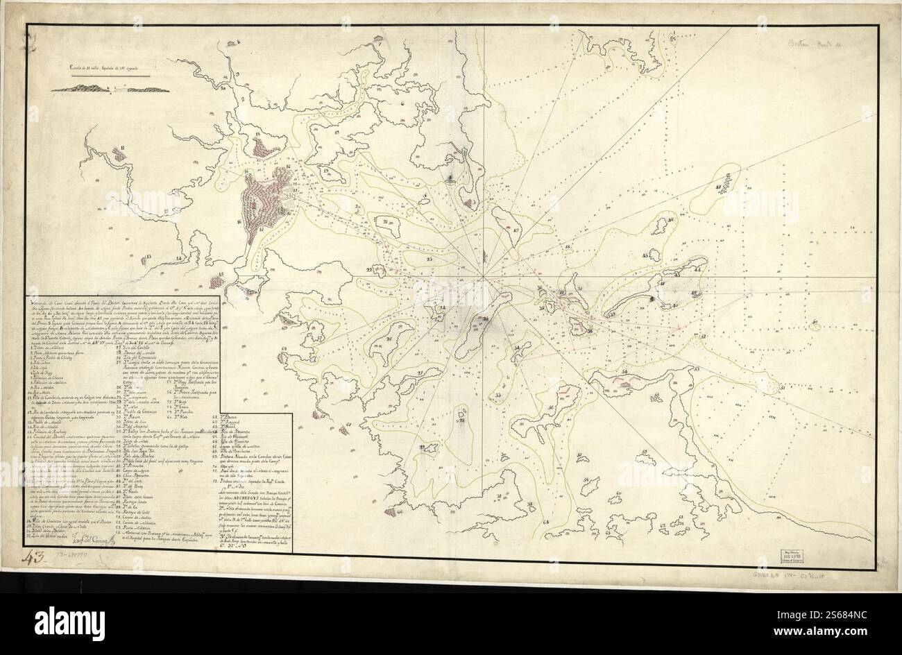 [Puerto del Boston. 1780 by Campo Josef del Stock Photo - Alamy