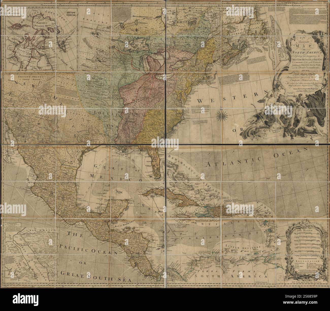 An accurate map of North America. Describing and distinguishing the ...