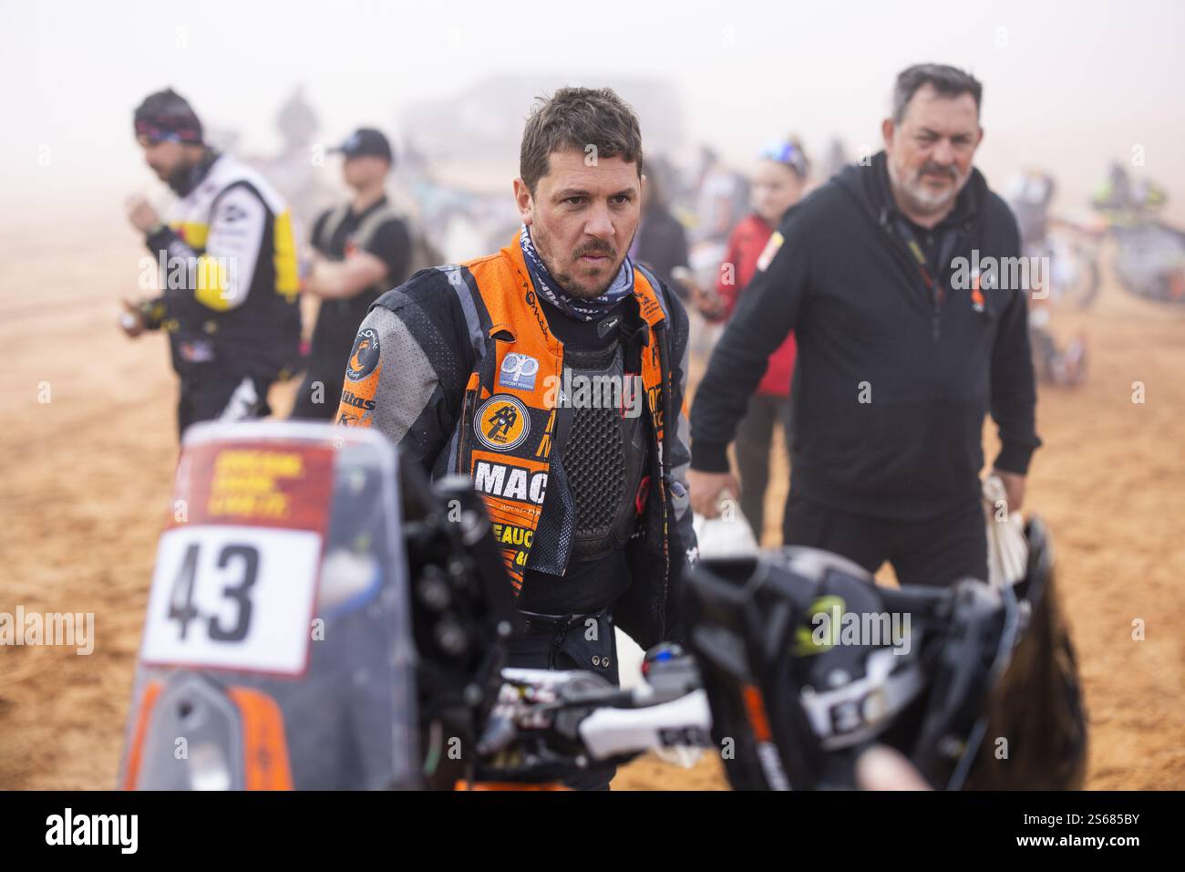 DALBEC Julien (fra), KTM, Nomade Racing, FIM W2RC, Rally2, portrait during the Stage 11 of the ...