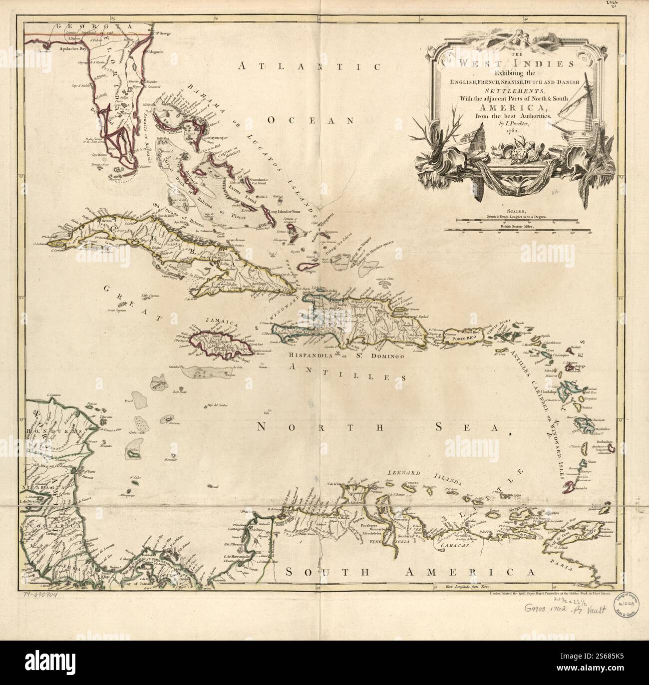 The West Indies exhibiting the English, French, Spanish, Dutch, and ...