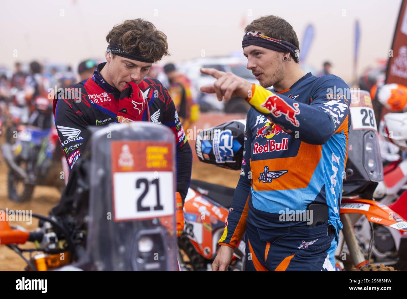 EBSTER Tobias (aut), KTM, Bas World KTM Racing Team, FIM W2RC, Rally2, portrait during the Stage ...