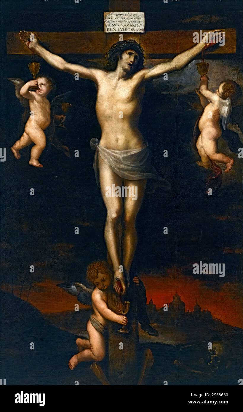 Alonso Cano - the Crucifixion 02 Stock Photo - Alamy