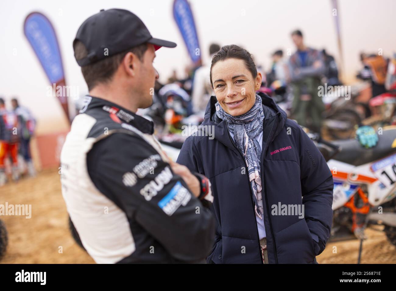 ICKX Vanina, portrait during the Stage 11 of the Dakar 2025 on January ...