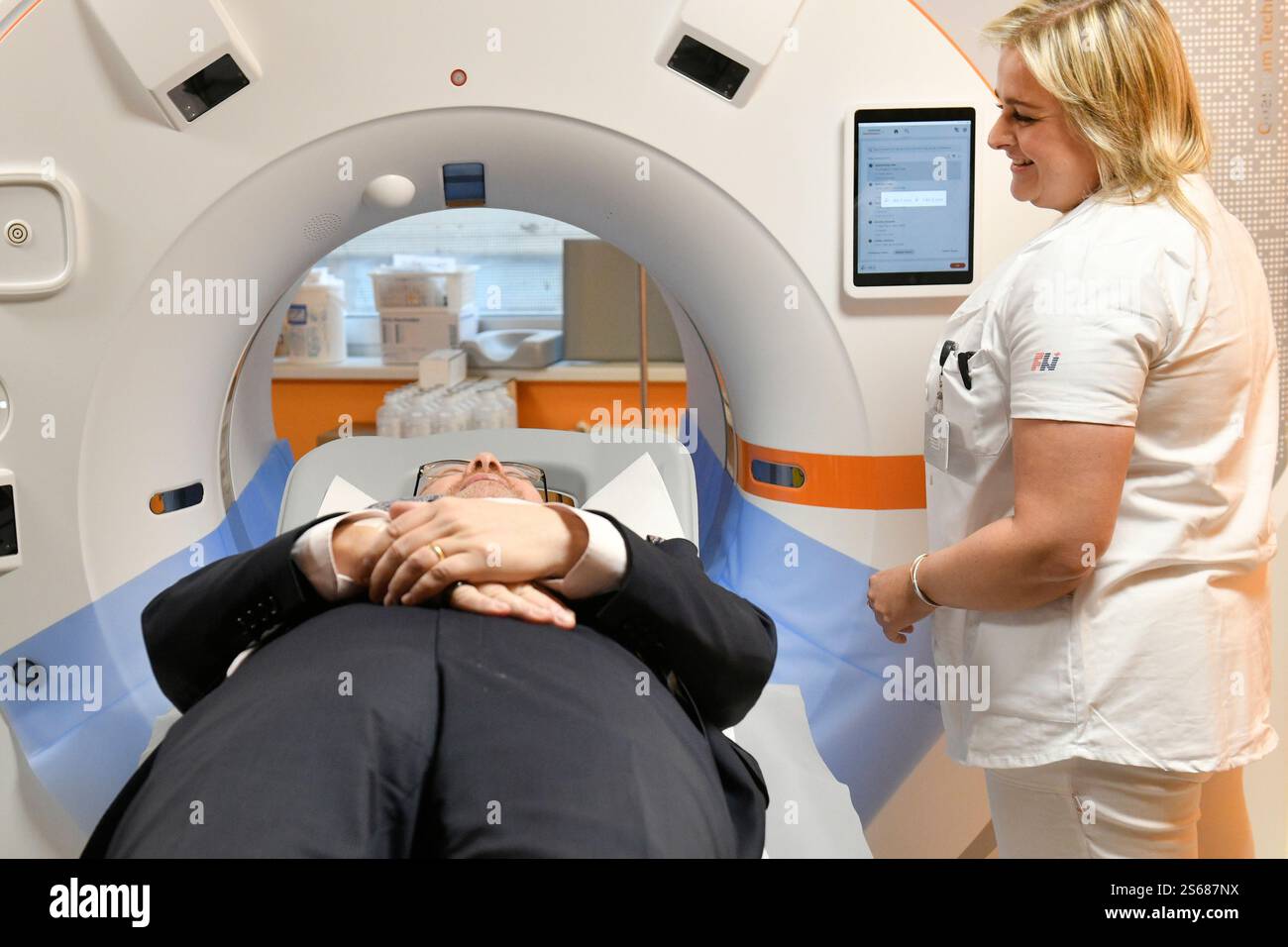 Pilsen, Czech Republic. 16th Jan, 2025. University Hospital Plzen has ...