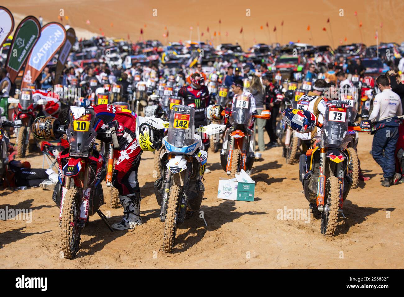 142 SVITKO Stefan (svk), KTM, Slovnaft Rally Team, RallyGP, ambiance ...