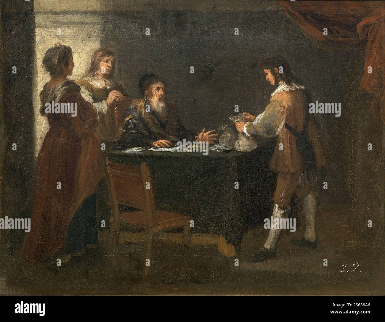 Bartolomé Esteban Murillo - the Prodigal Son Receiving His Inheritance ...