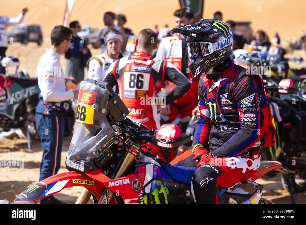 SCHAREINA Tosha (spa), Honda, Monster Energy Honda HRC, Motul, RallyGP, portrait during the ...