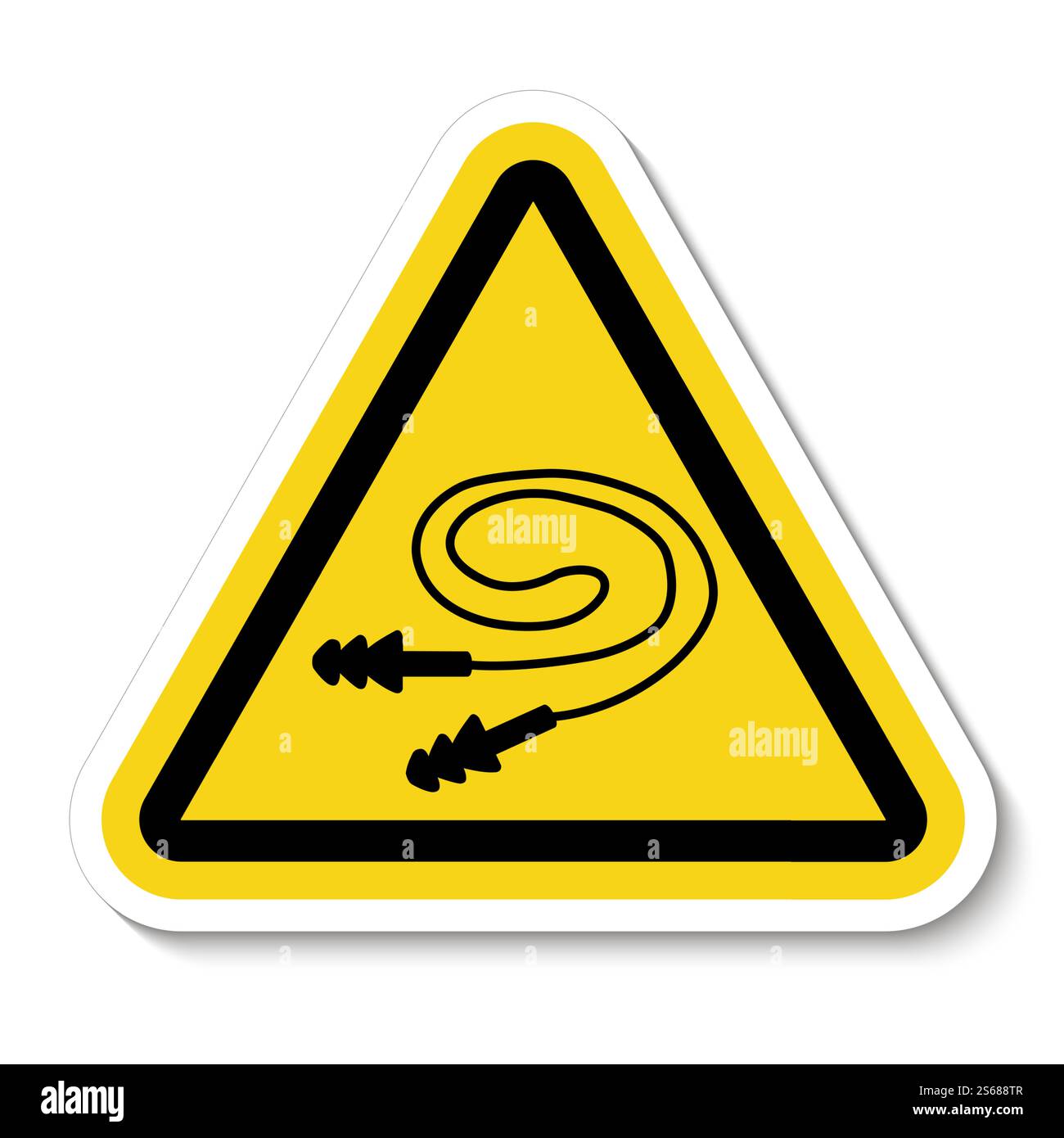 Wear Earplugs Symbol Sign Isolate on White Background,Vector ...