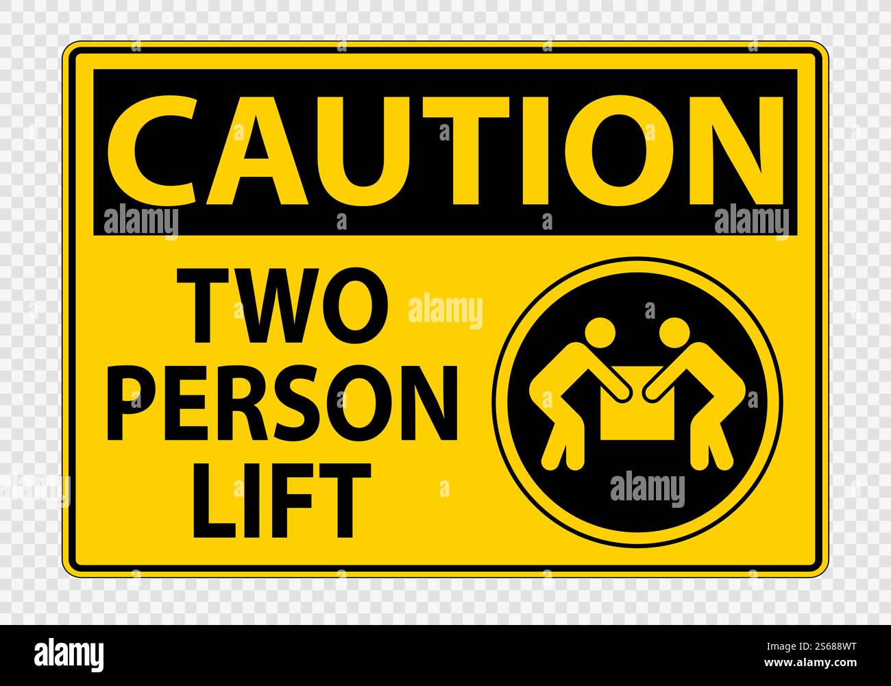 Two person lift Symbol Sign Isolate on transparent Background,Vector ...