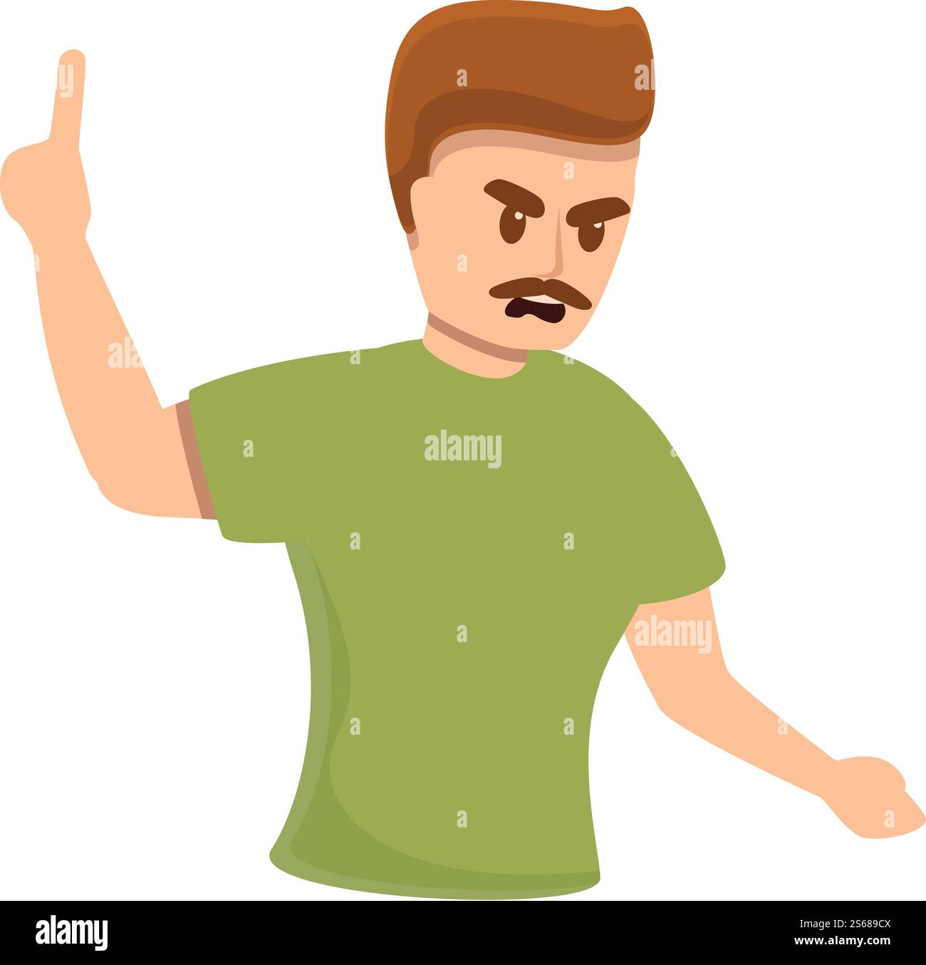 Depressed man icon. Cartoon of depressed man vector icon for web design ...