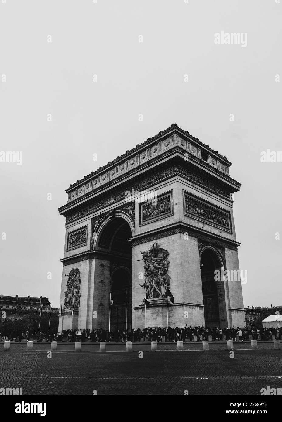 Arc de Triomphe, Paris, France Stock Photo - Alamy