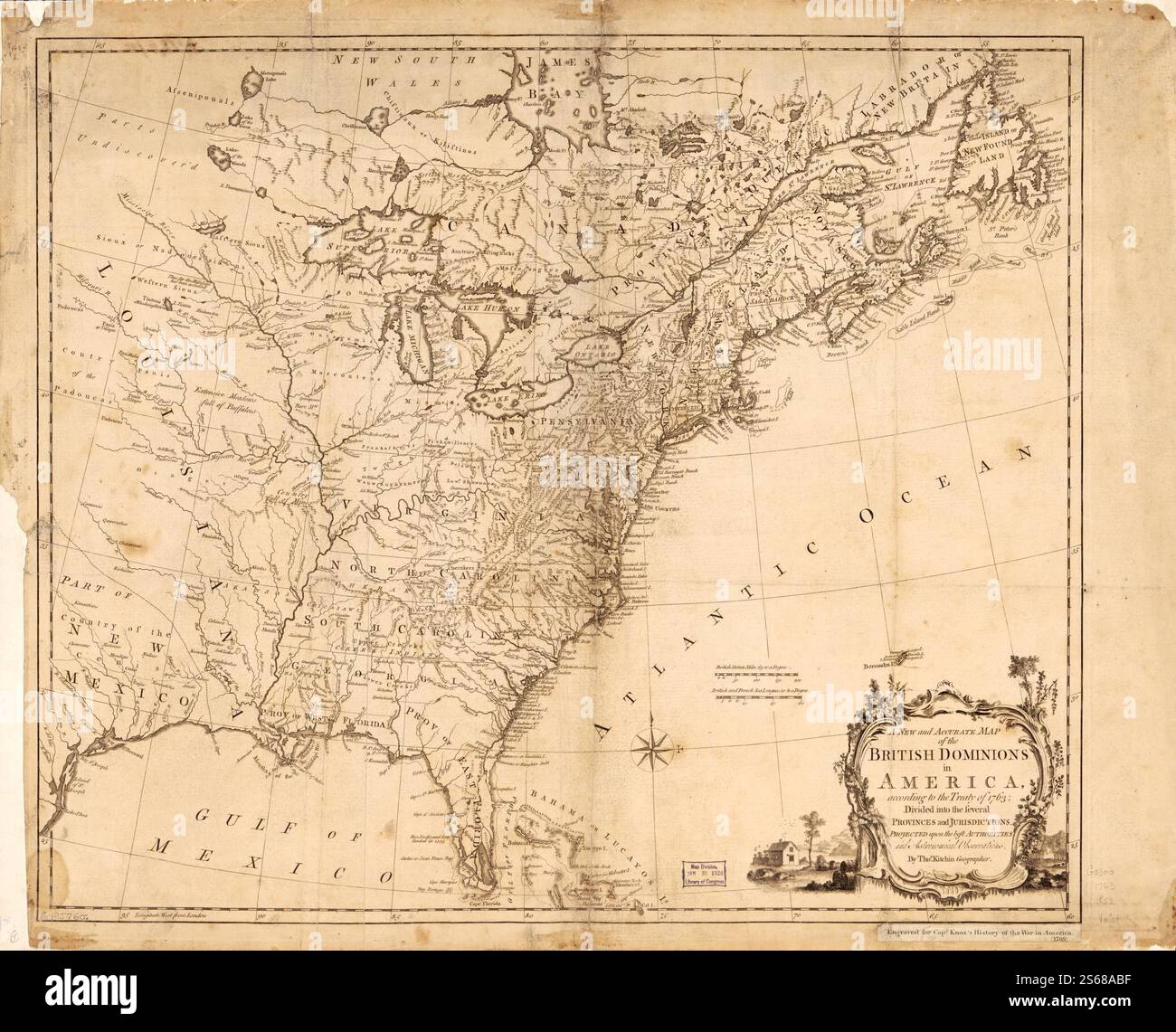 A new and accurate map of the British dominions in America, according ...