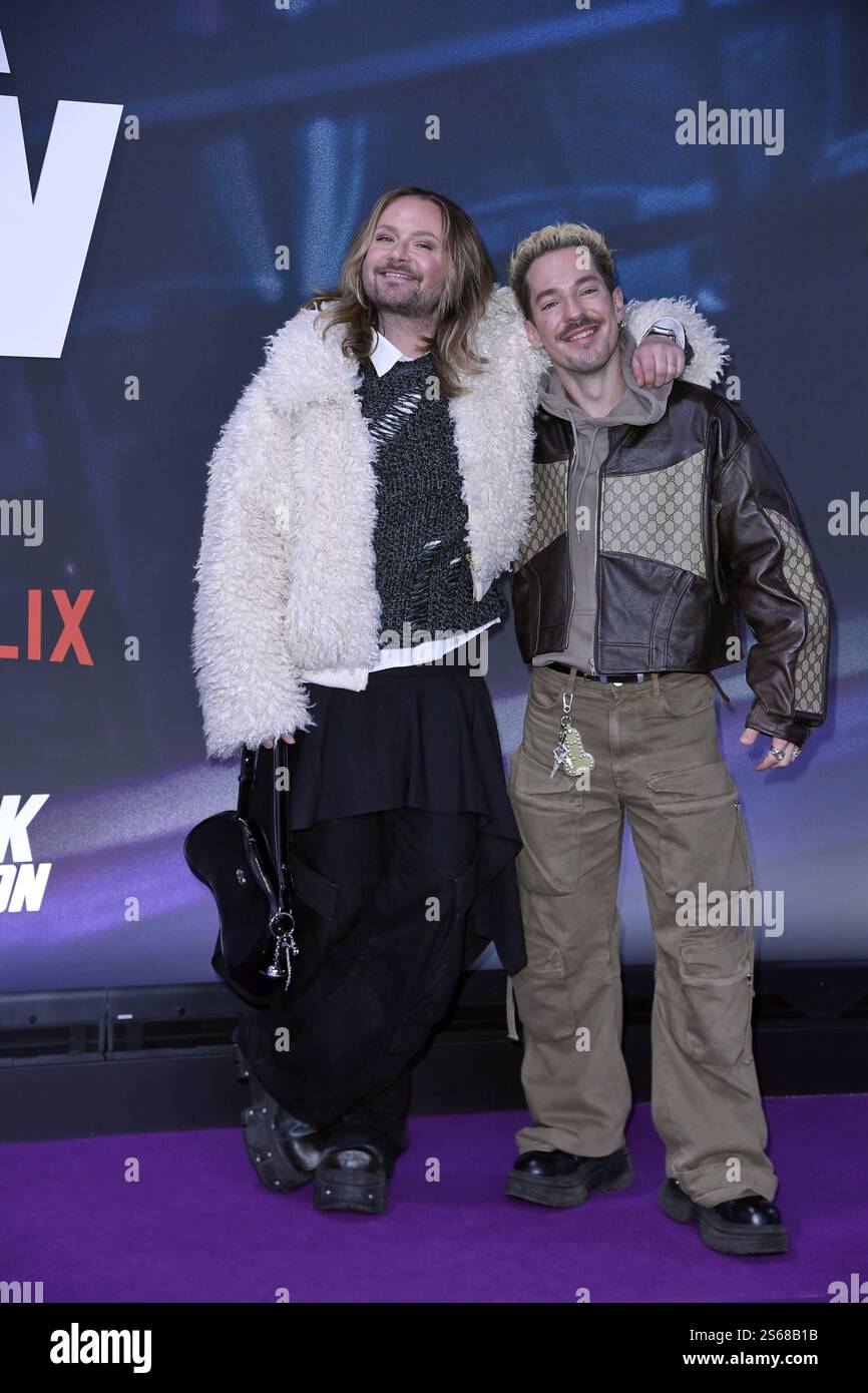 Jack Strify und Nico Stank bei der Premiere BACK IN ACTION Special ...