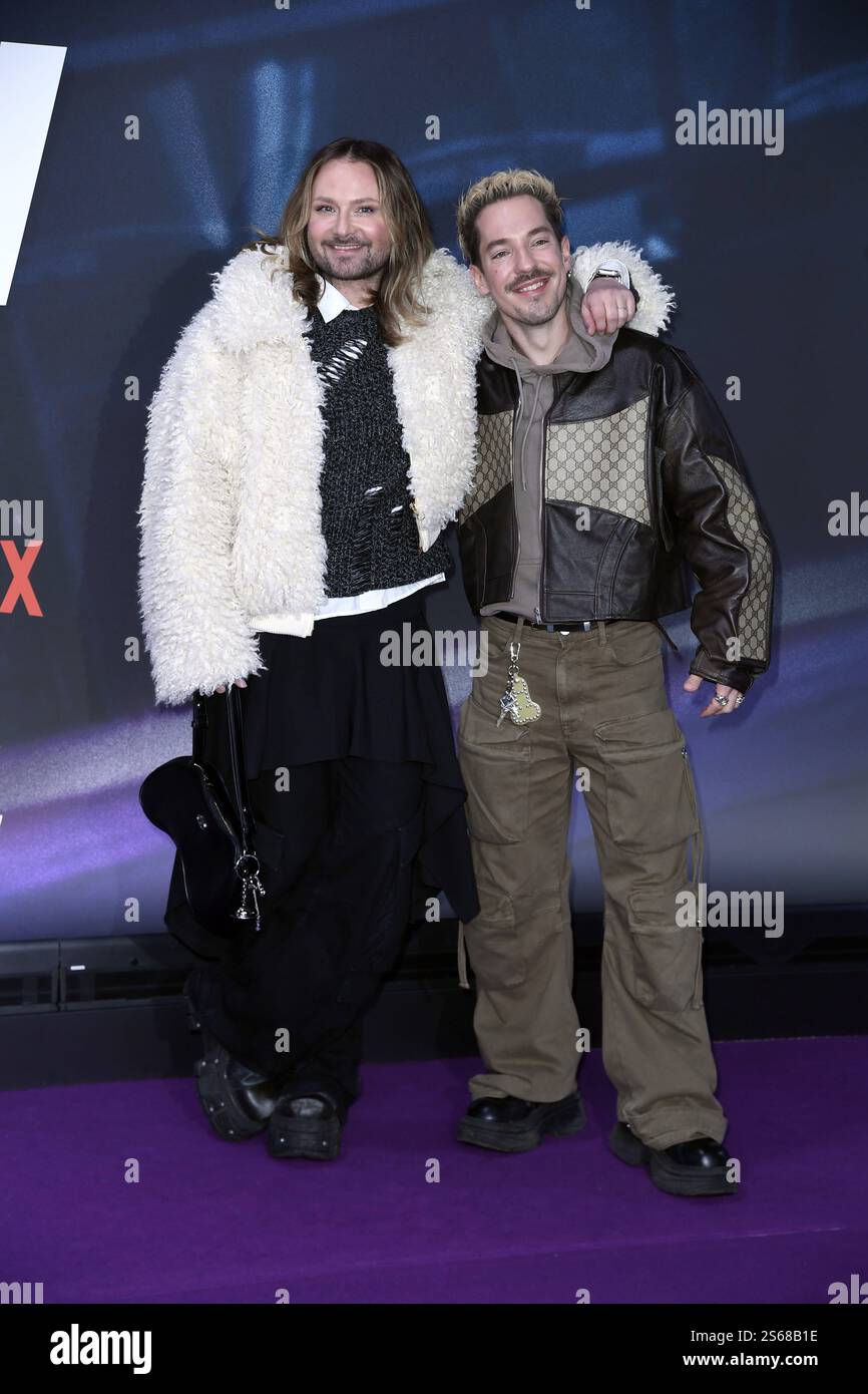 Jack Strify und Nico Stank bei der Premiere BACK IN ACTION Special ...