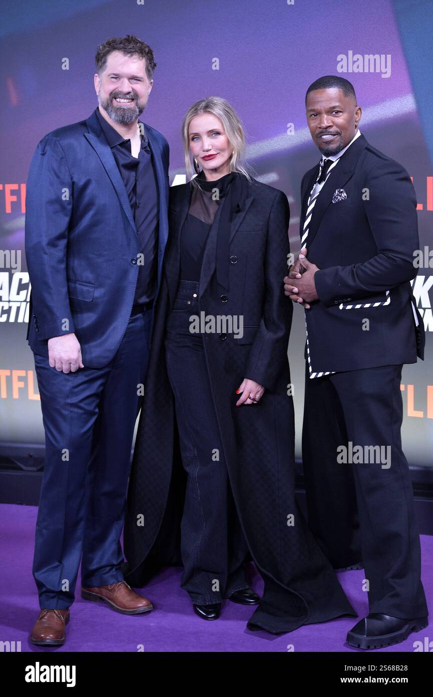 Seth Gordon, Cameron Diaz und Jamie Foxx bei der Premiere BACK IN ACTION Special Screening in ...