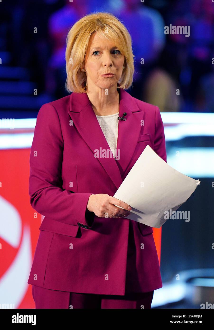 Presenter Hazel Irvine during day five of the 2025 Johnstone's Paint ...