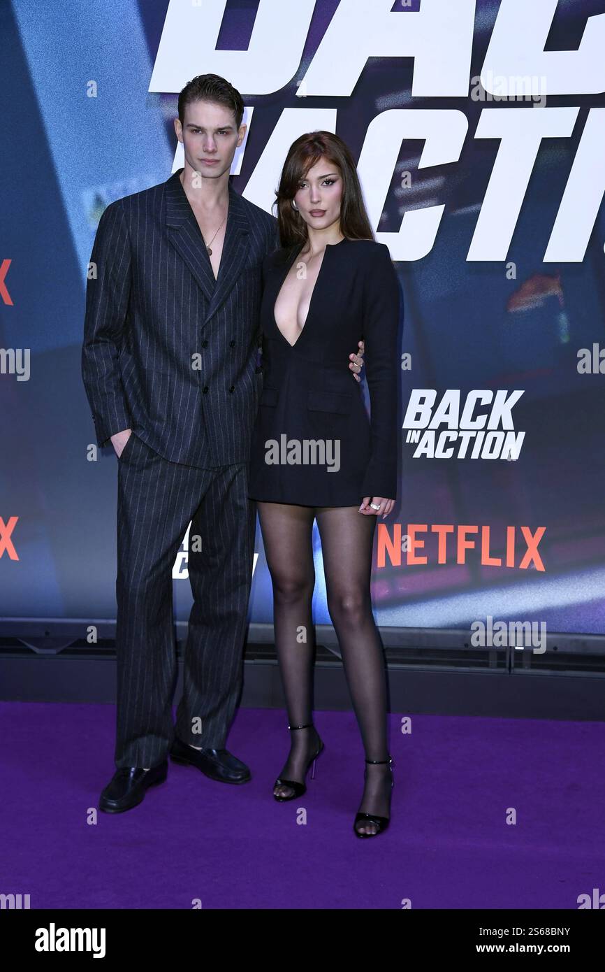 Armin Rausch Model und Grace Zakhour Model bei der Premiere BACK IN ...