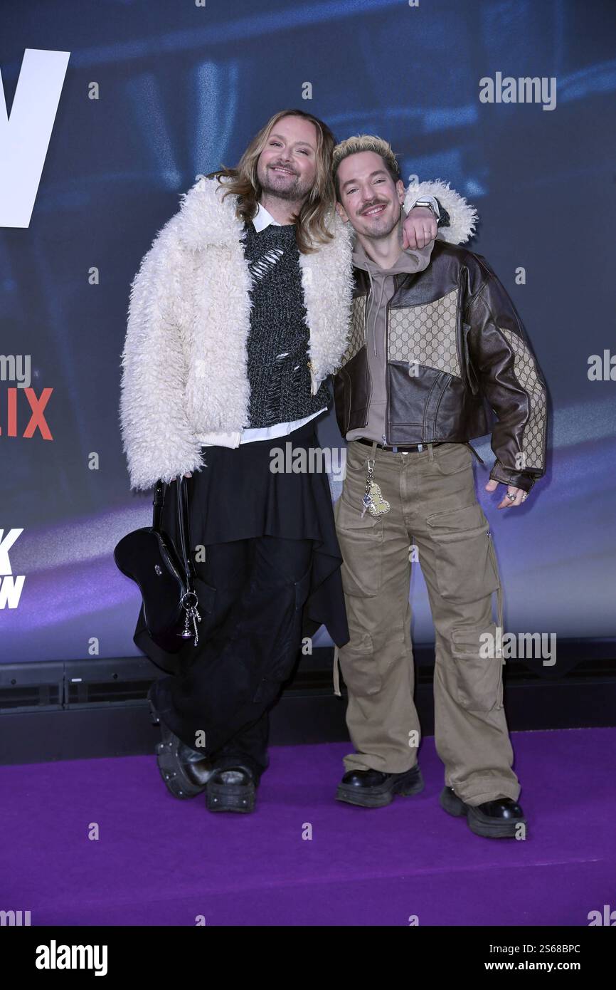 Jack Strify und Nico Stank bei der Premiere BACK IN ACTION Special ...