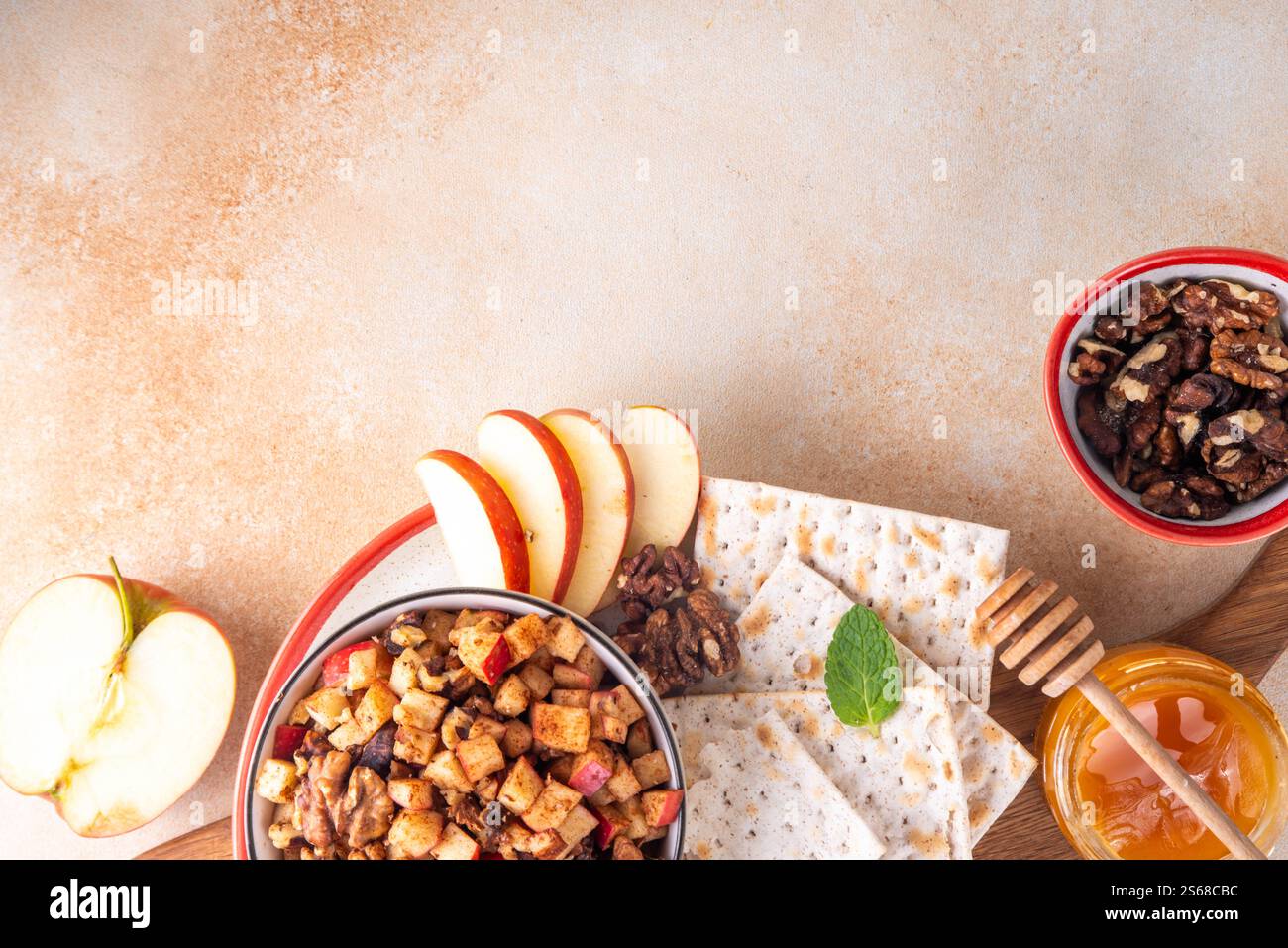 Traditional Charoset for Passover Seder and Pesash holiday, Jewish ...