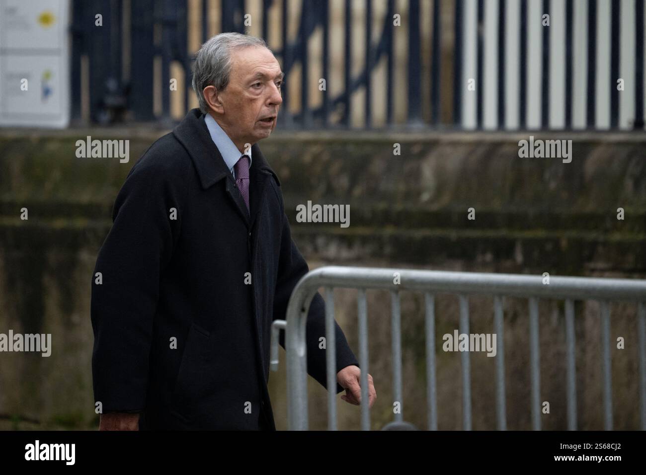 Paris, France. 16th Jan, 2025. Bruno Megret, a former top aide to Jean ...