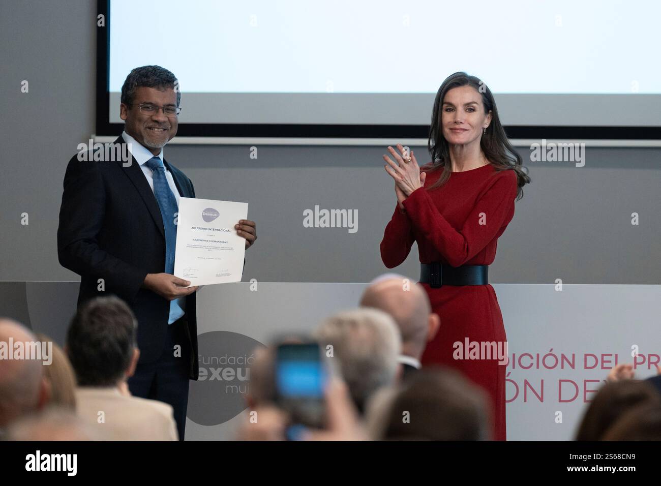 La Riena Letizia during the presentation of the XIX Dexeus Women's ...