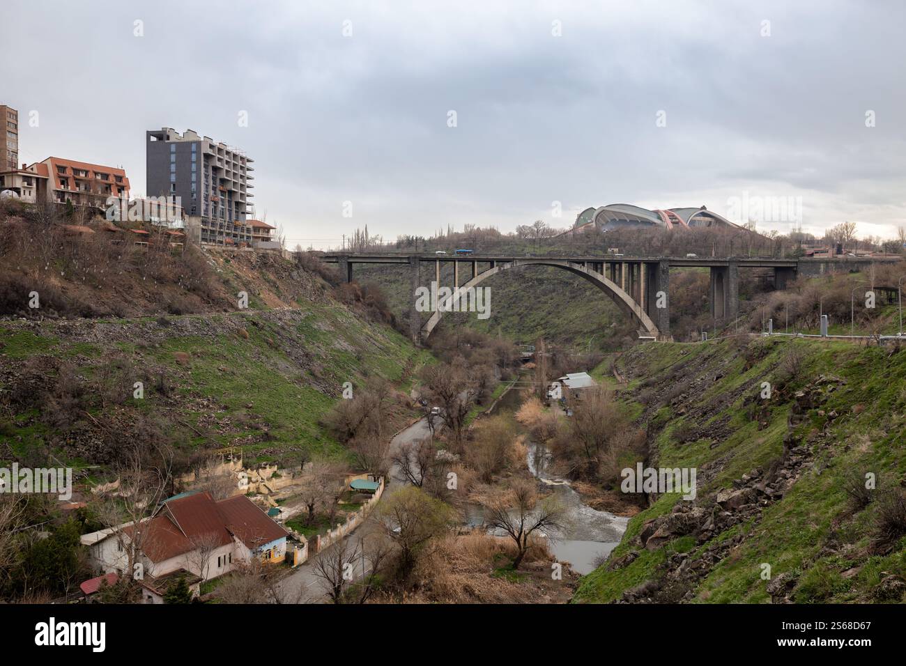 Old bridge of hrazdan hi-res stock photography and images - Alamy