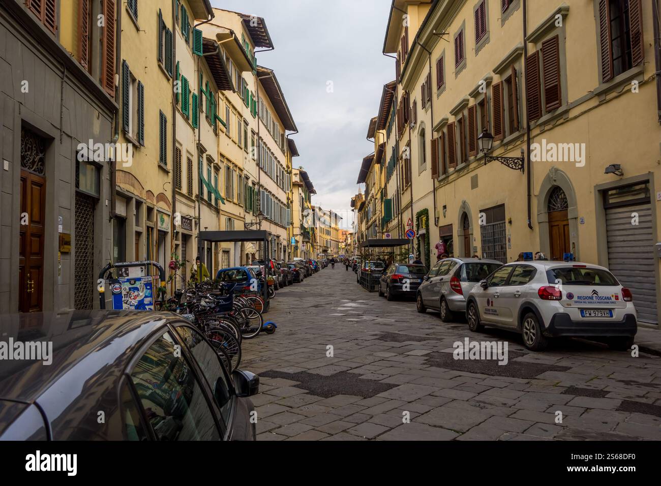 candid street scene in central Florence, Italy Stock Photo - Alamy