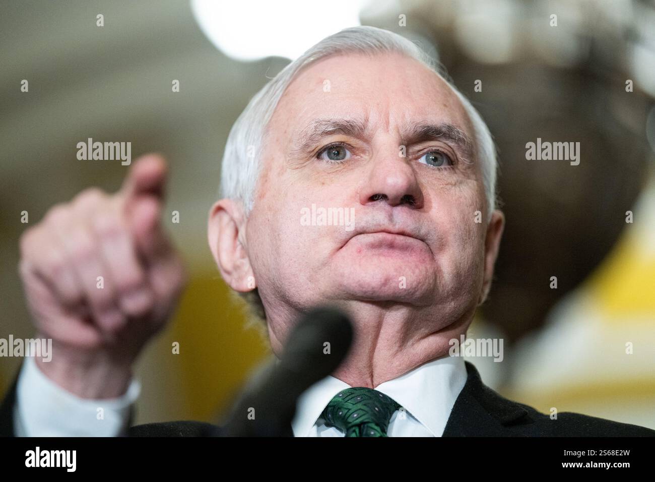 Washington, United States. 14th Jan, 2025. United States Senator Jack ...