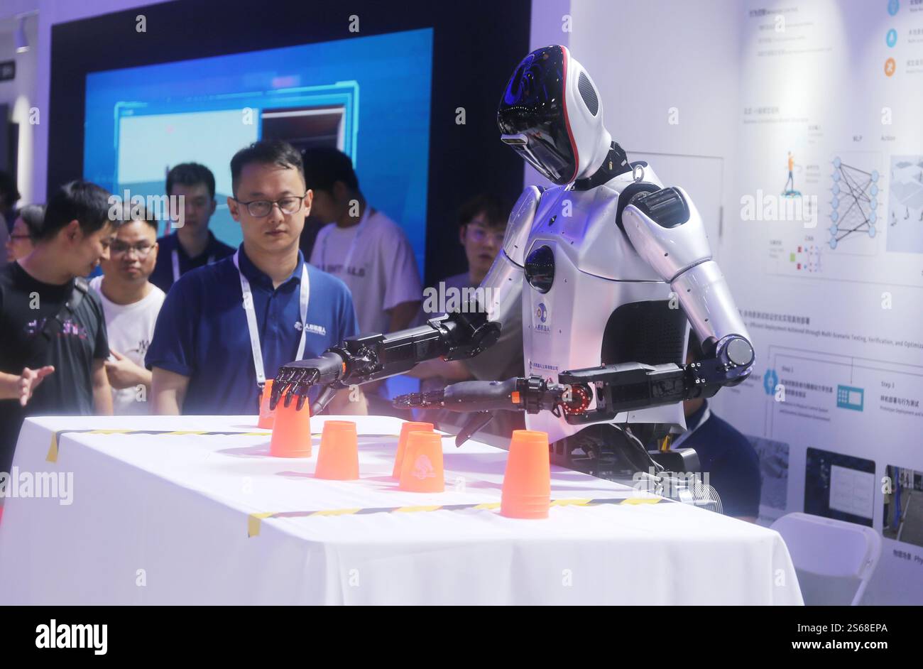 Shanghai, China. 16th Jan, 2025. China's first full-size open source ...