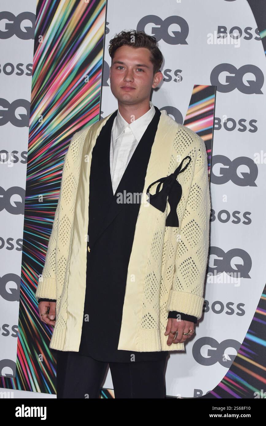 Rafferty Law attends the GQ Men Of The Year Awards 2021 in association ...