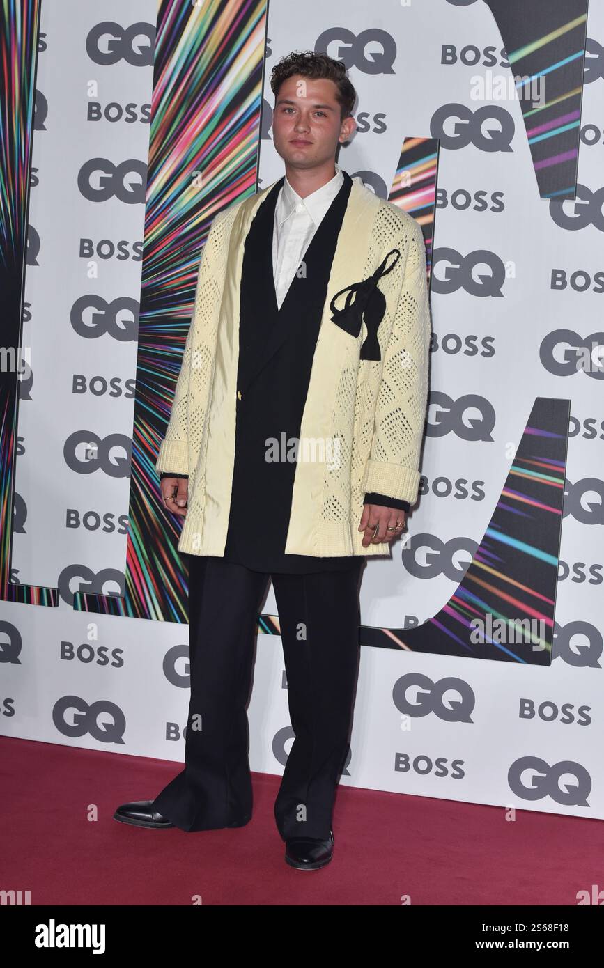 Rafferty Law attends the GQ Men Of The Year Awards 2021 in association ...
