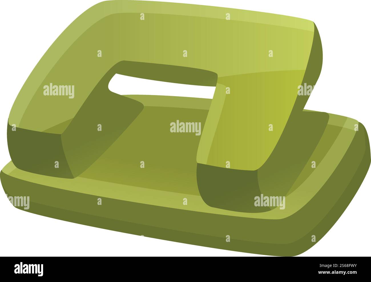 Hole puncher icon. Cartoon of hole puncher vector icon for web design ...
