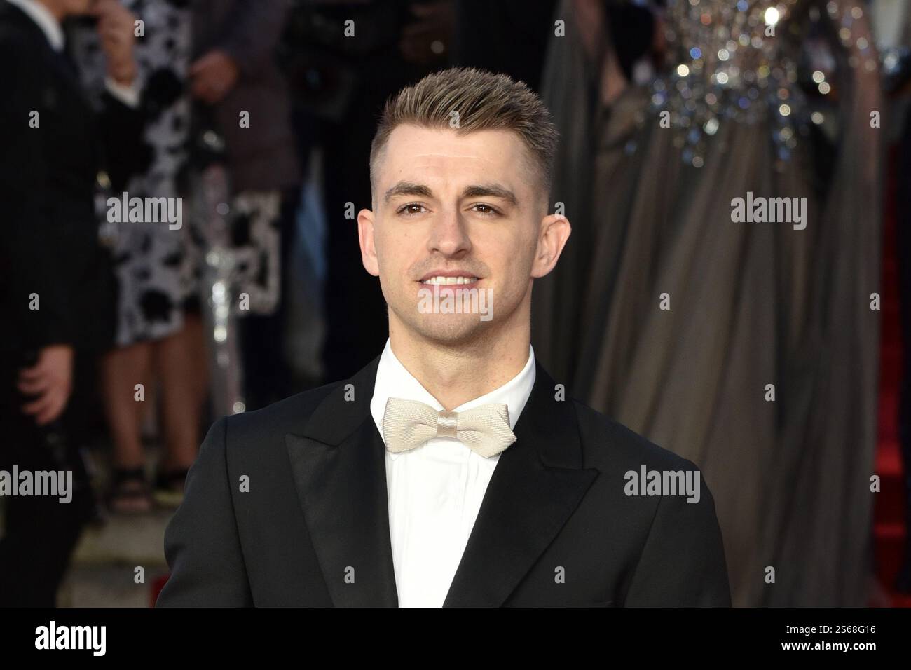Max Whitlock attends the 'No Time To Die' World Premiere at the Royal ...