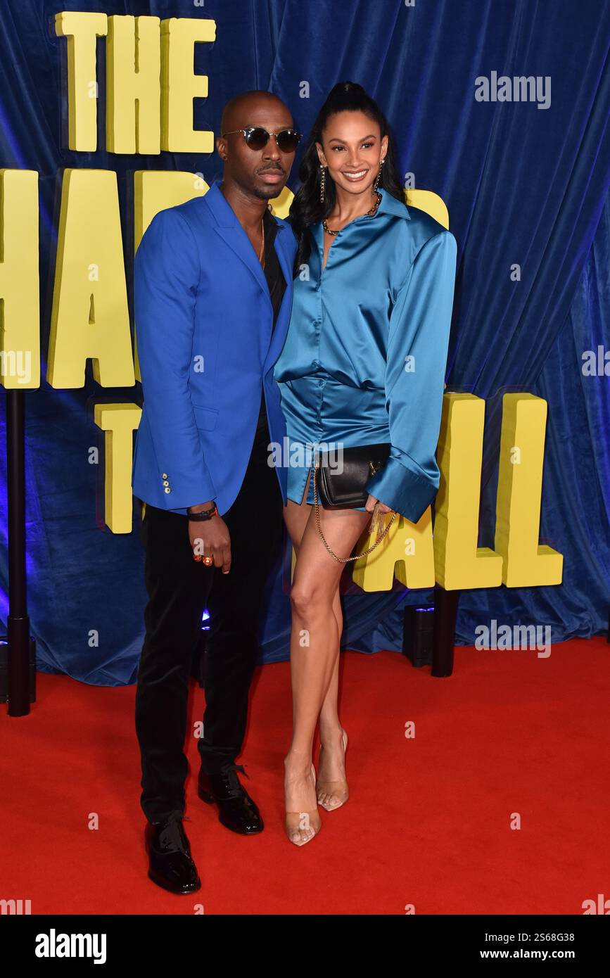 Azuka Ononye and Alesha Dixon attends 'The Harder They Fall' World ...